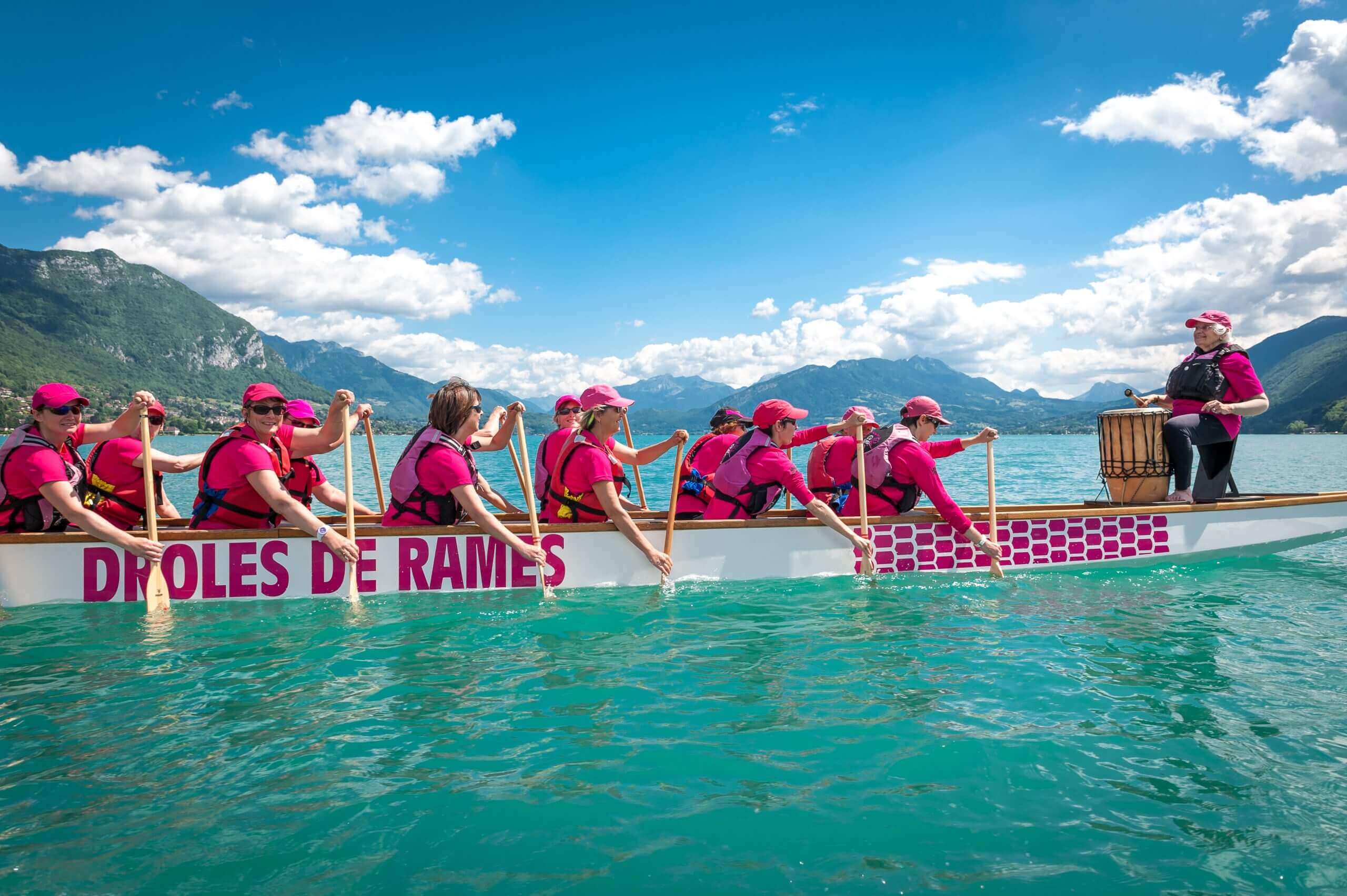 L'association "Drôle de rames"